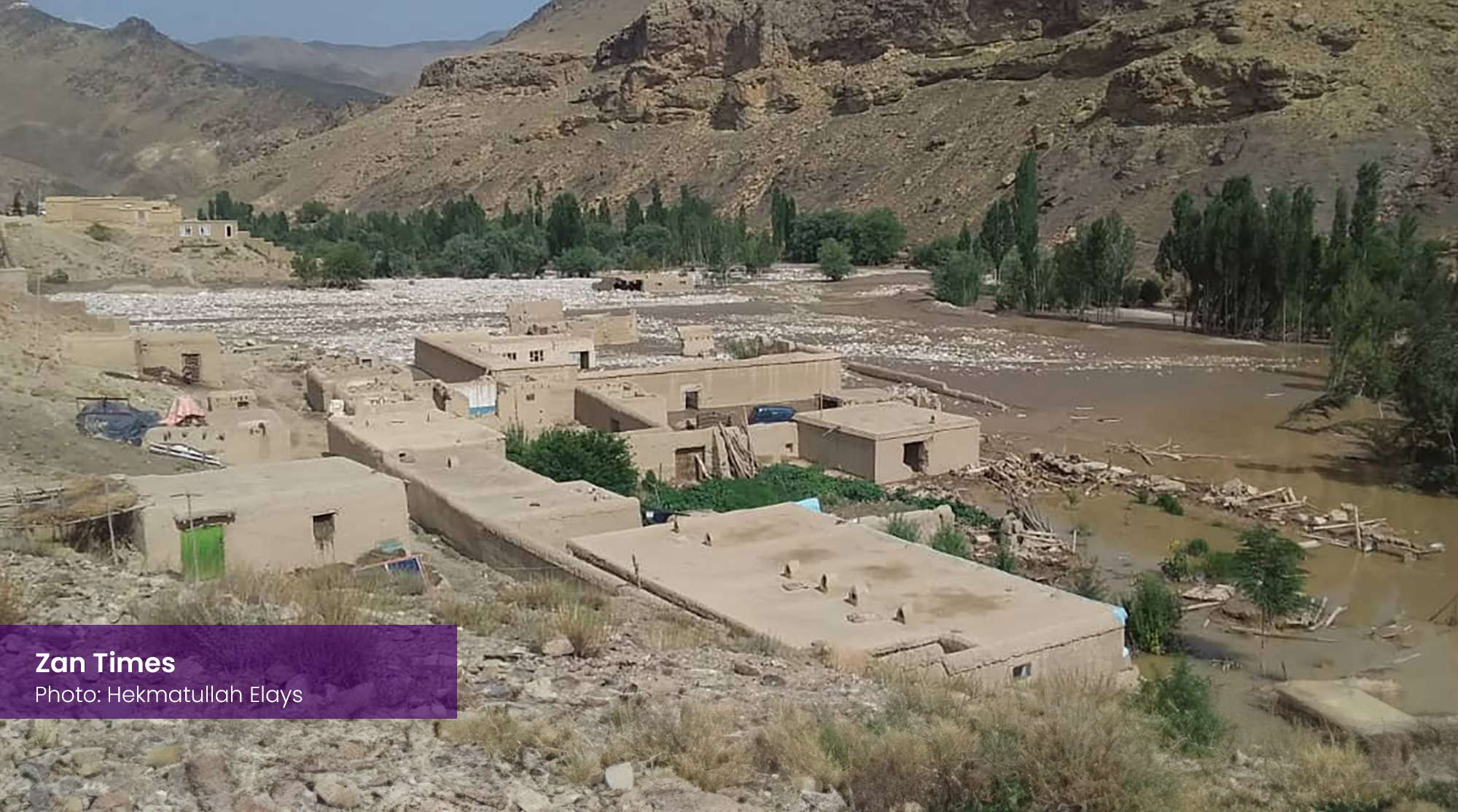 Surviving the devastating floods in Maidan Wardak - Zan Times
